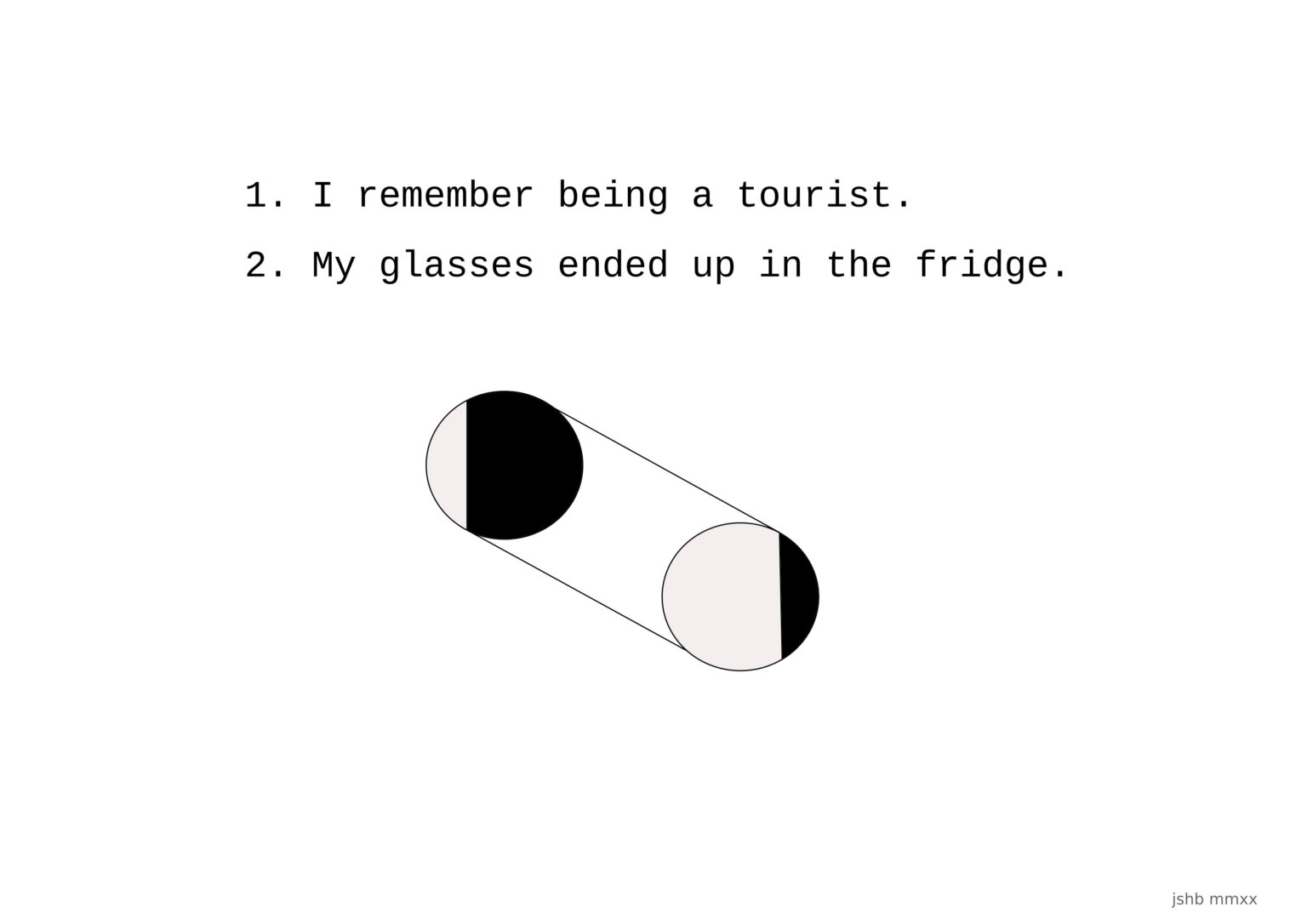 monostich – Megaga