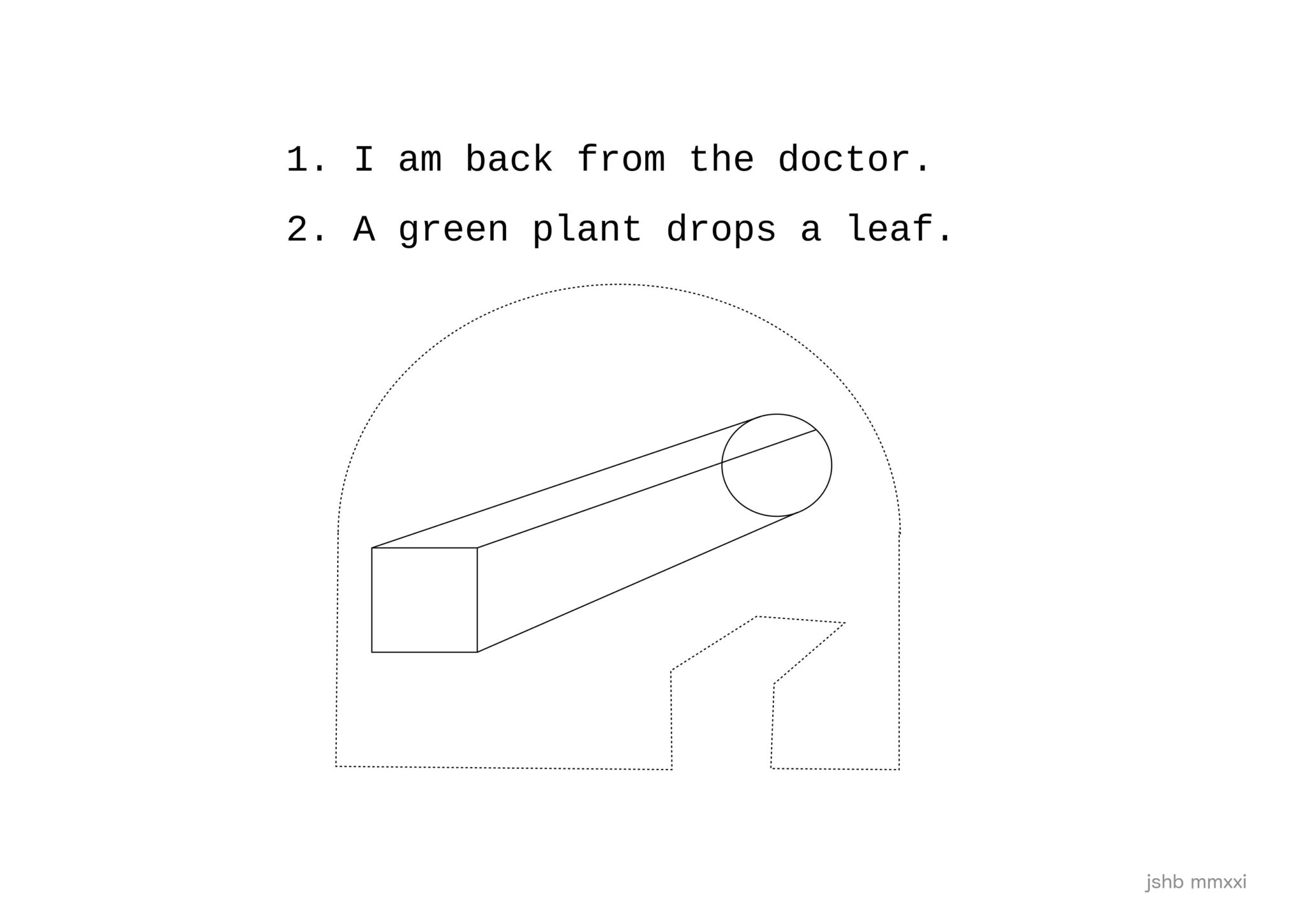 monostich – Megaga